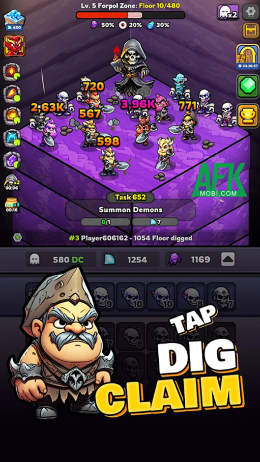 "Khám Phá Chiến Thuật Đào Mỏ Độc Đáo Trong Idle Hell Miner: Biến Bọn Quỷ và Khô Lâu Thành Tay ...